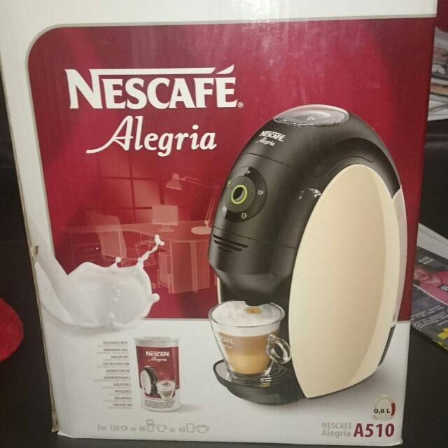 Nescafe Alegria, TV & Home Appliances, Kitchen Appliances, Coffee ...