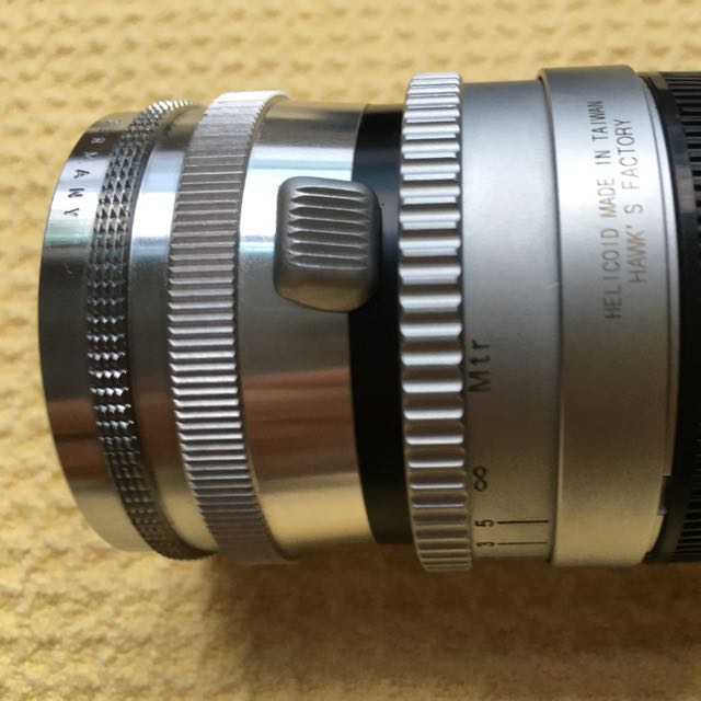 Vintage Voigtlander Nokton Prominent With Hawk's Factory Adapter For ...