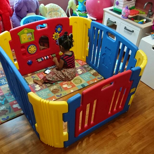 Haenim Baby Play Yard, Babies & Kids, Infant Playtime on Carousell