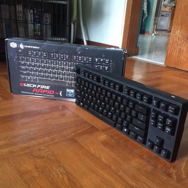 Cooler master Quickfire Rapid-i Mechanical Keyboard (Red Switches ...
