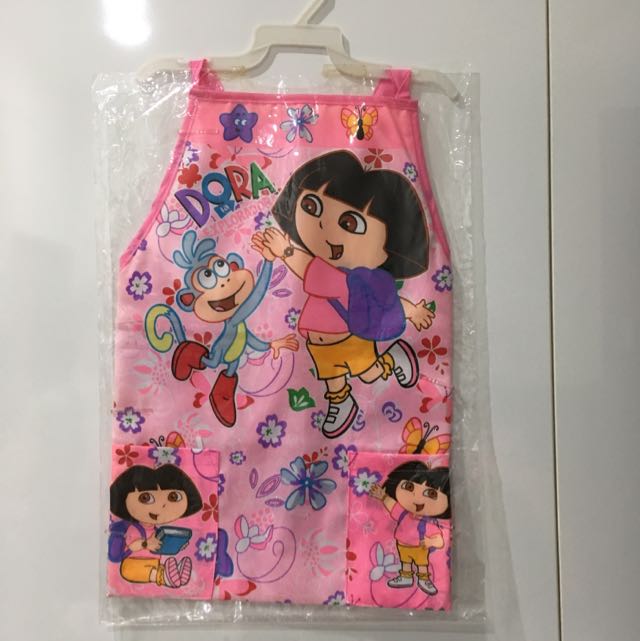 Dora Apron For Children, Babies & Kids, Babies & Kids Fashion on Carousell