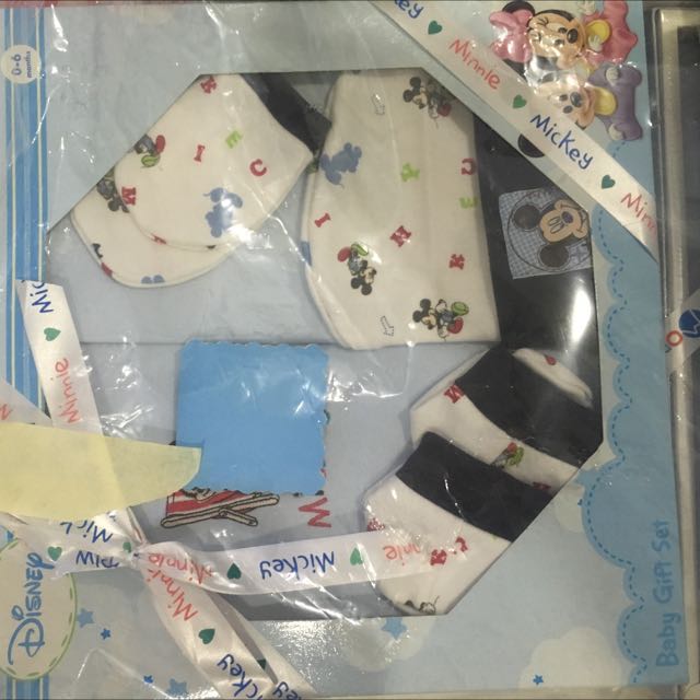 Mickey Mouse baby clothes box set, Babies & Kids, Babies & Kids Fashion ...