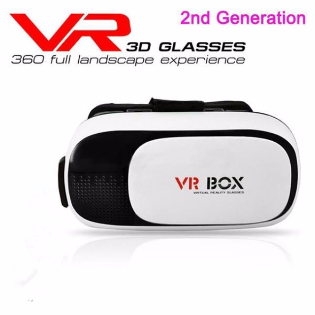 VR Box II Version 2 Virtual Reality 3D Glasses Headset VRBOX Gear, TV ...