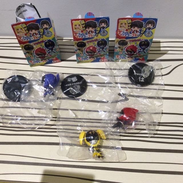 Akibaranger Bandai Mini Figure, Hobbies & Toys, Toys & Games on Carousell