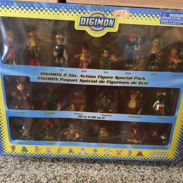 Digimon 2.5in. Action Figure Special Pack, Hobbies & Toys, Toys & Games ...