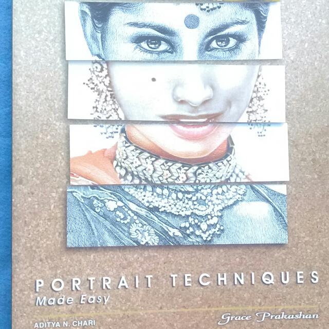 Drawing Tutorials Book - 'Portrait Techniques' by Indian Artist Aditya ...