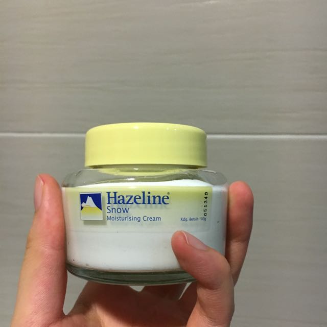 Hazeline Snow Moisturizing Cream 100g, Health & Beauty on Carousell