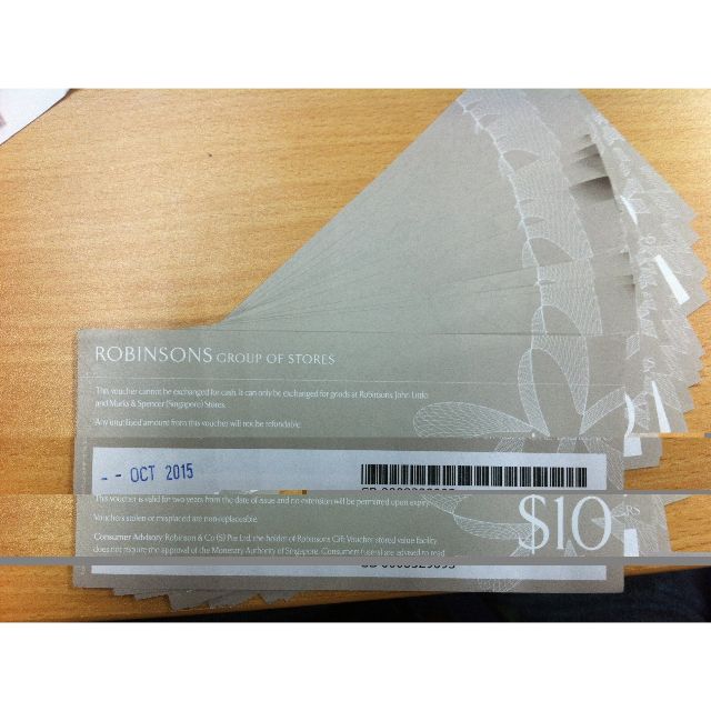 Robinson's Voucher worth $150, Everything Else on Carousell