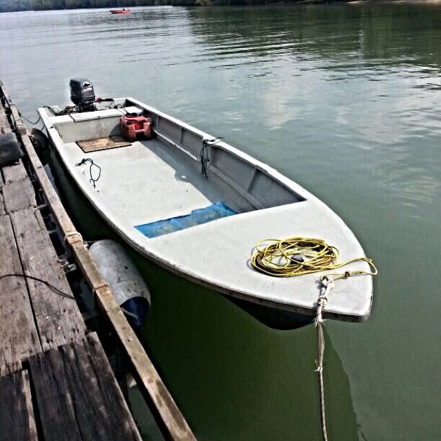 Sampan Motor Boat At Great Price, Car Accessories on Carousell