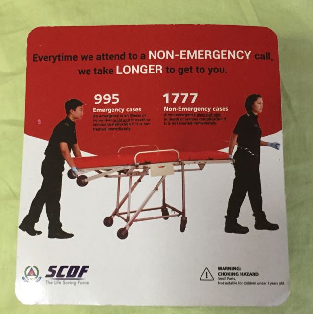 SCDF Ambulance Model, Hobbies & Toys, Toys & Games on Carousell
