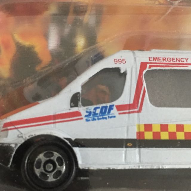 SCDF Ambulance Model, Hobbies & Toys, Toys & Games on Carousell