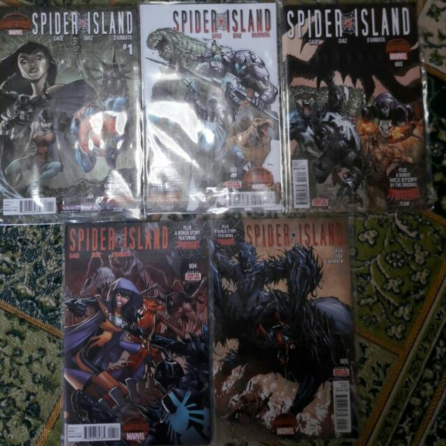 Spider Island Marvel Comic, Hobbies & Toys, Books & Magazines, Comics ...