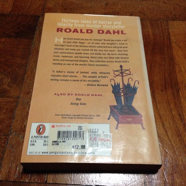 The Umbrella Man By Roald Dahl, Hobbies & Toys, Books & Magazines ...