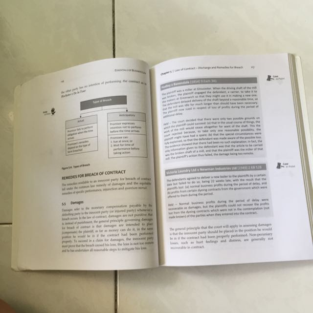 Essentials Of Business Law By Chandra Gopalan, Hobbies & Toys, Books ...