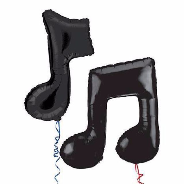 Giant Musical Notes in Black, Babies & Kids, Infant Playtime on Carousell