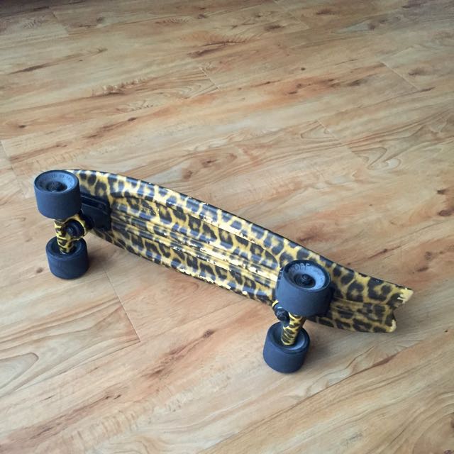 Globe Leopard-print Penny Board, Sports Equipment, Sports & Games ...