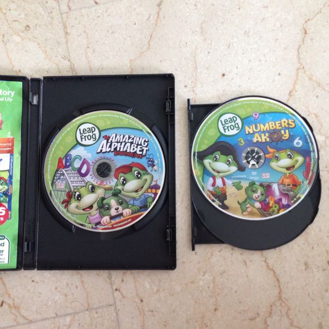 Leapfrog 3 DVD Learning Collection, Hobbies & Toys, Toys & Games on ...