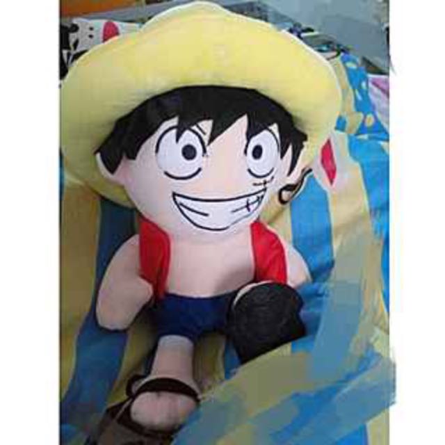 Luffy Soft Toy/ Plushie, Hobbies & Toys, Toys & Games on Carousell