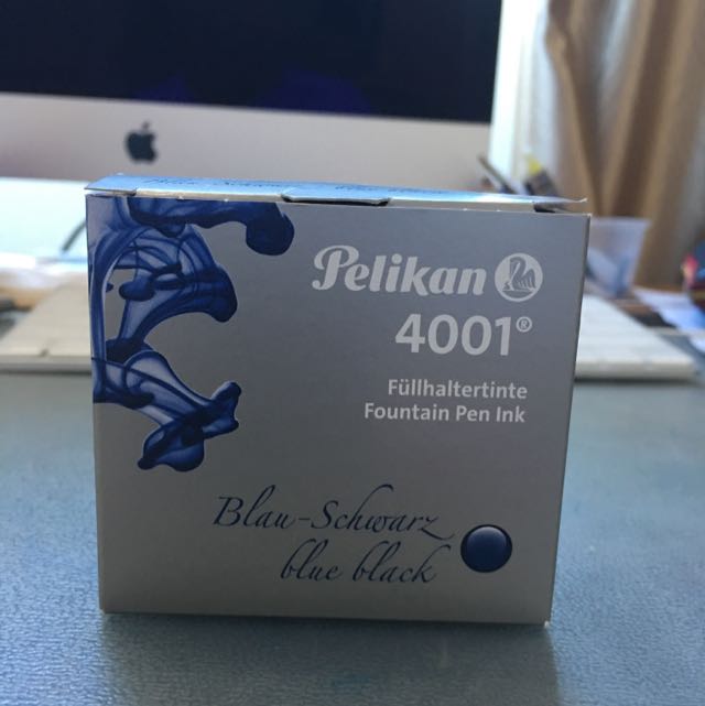 Pelikan 4001 Blue Black Ink Bottle 62.5ml, Everything Else on Carousell