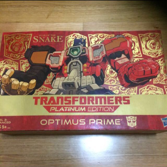 Transformer Platinum Optimus Prime Year Of The Snake, Hobbies & Toys ...