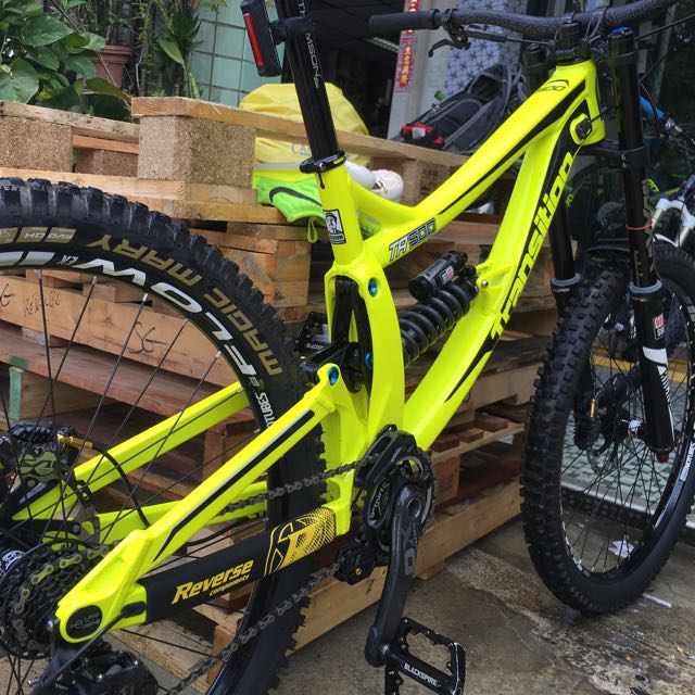 Transition TR500 Neon Yellow Frame Mtb For Sale., Sports Equipment ...