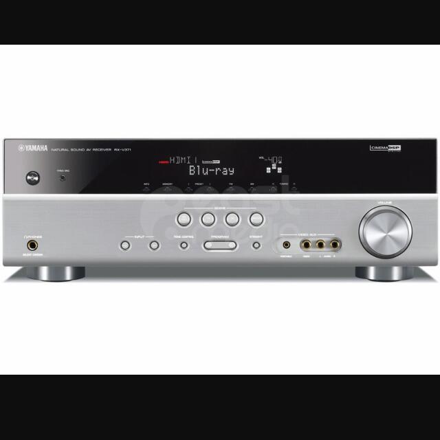 Yamaha AV Receiver RX V371 Model, TV & Home Appliances, Other Home ...