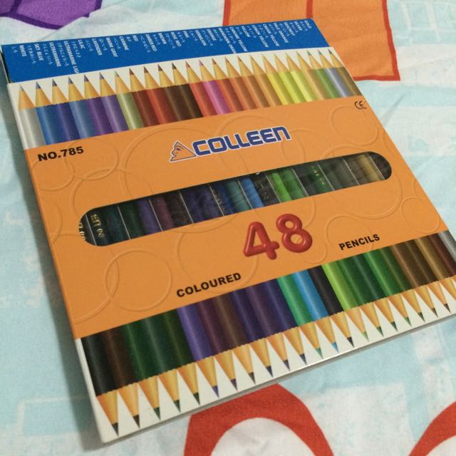 Colleen 48 Colored Pencils, Everything Else on Carousell