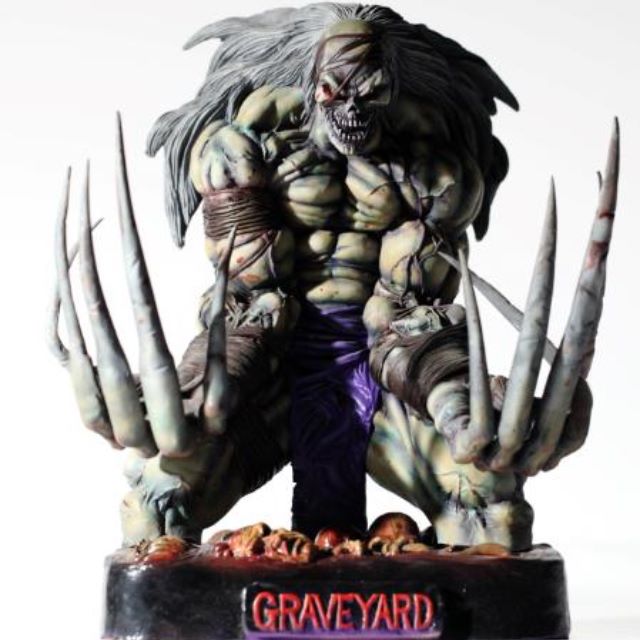 Model Garage Resin Kit Graveyard Horror Creature model 1/6, Hobbies ...