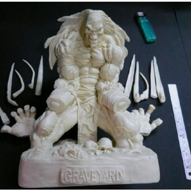 Model Garage Resin Kit Graveyard Horror Creature model 1/6, Hobbies ...