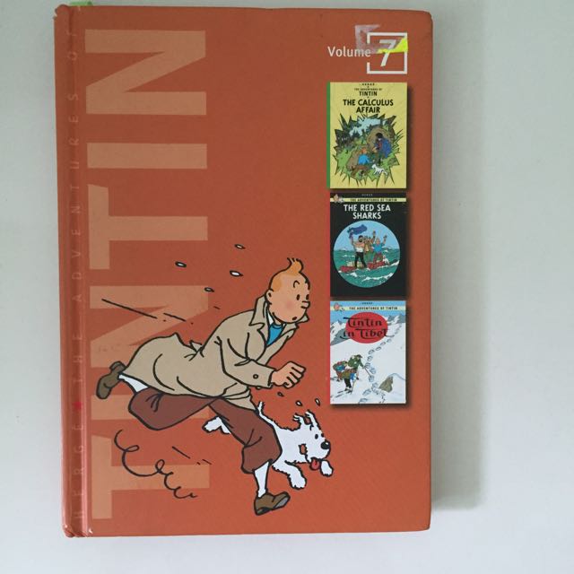 Tin Tin Story Book, Hobbies & Toys, Books & Magazines, Children's Books ...
