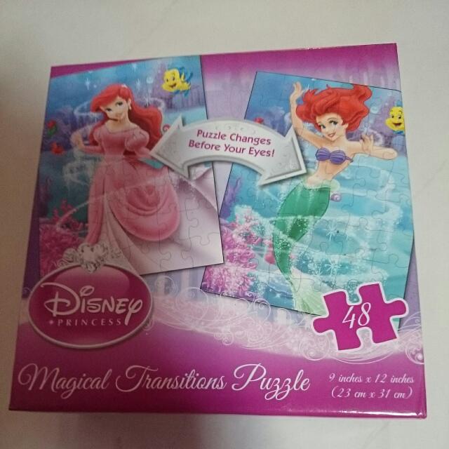 Disney Princess Magical Transitions Puzzle, Hobbies & Toys, Toys ...