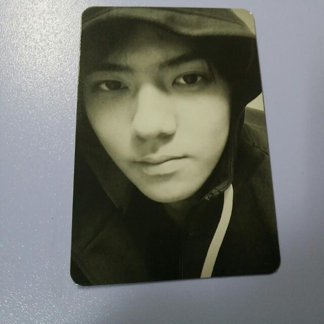 EXO Sehun Official photocard, Hobbies & Toys, Memorabilia ...