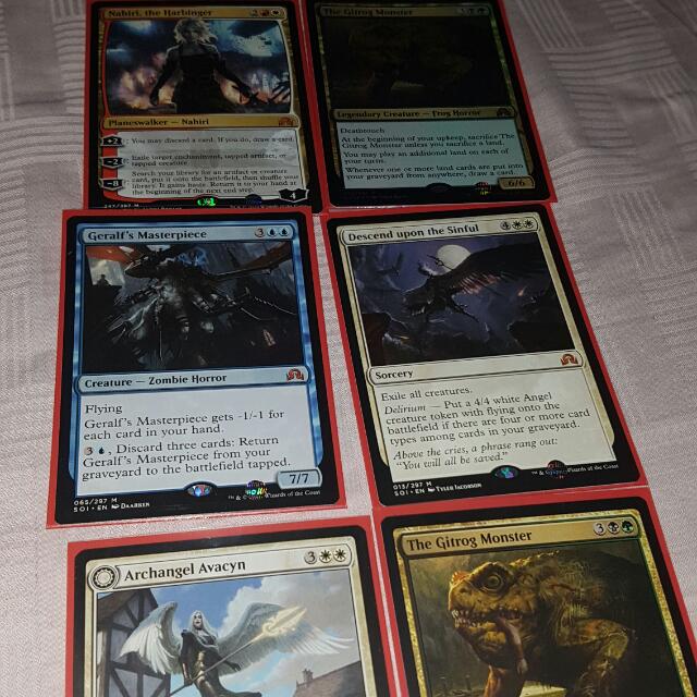 Mythic And Rares From SOI, Hobbies & Toys, Toys & Games on Carousell