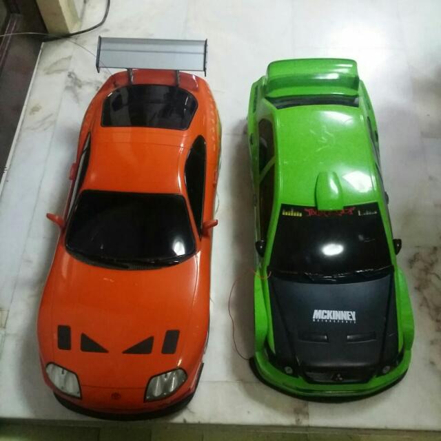 WTS: 1/6 Fast And Furious Toyota Supra Rc Car And 1/6 New Bright ...