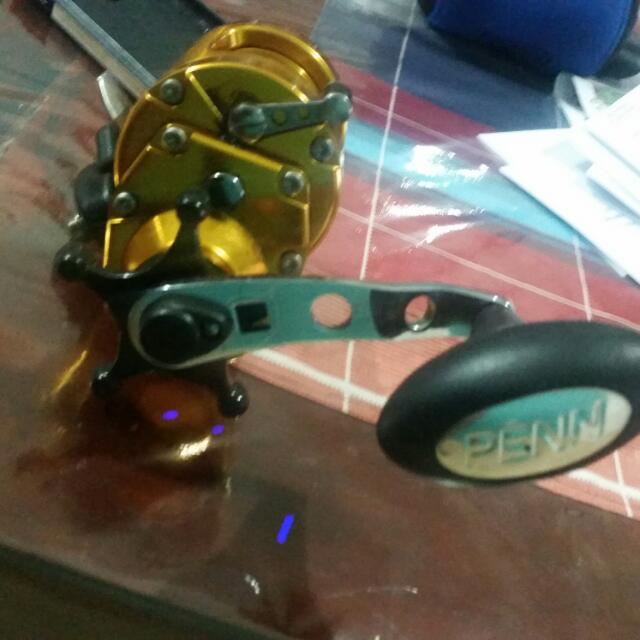 Penn International TRQ 100 Mag Multiplier Fishing Reel, Sports ...