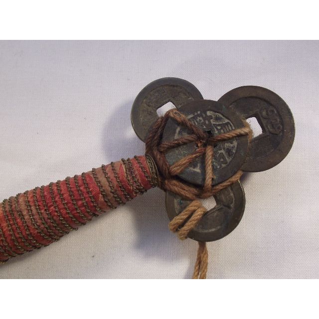 SUPERB ANTIQUE CHINA COIN SWORD, Hobbies & Toys, Memorabilia ...