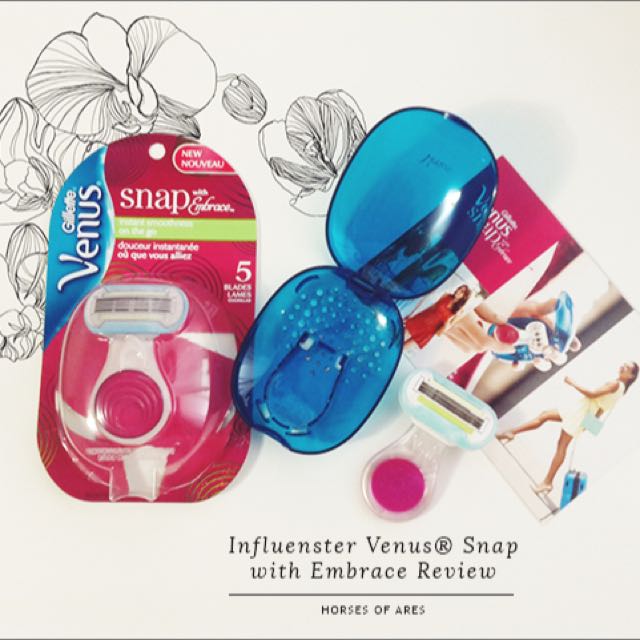 Gillette Venus Snap Mini Travel Sized Shaver/Razor, Women's Fashion ...