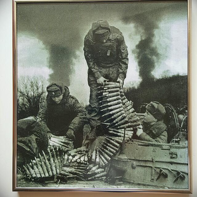 Russia Tanker War Photo come with customised photo frame, Furniture ...