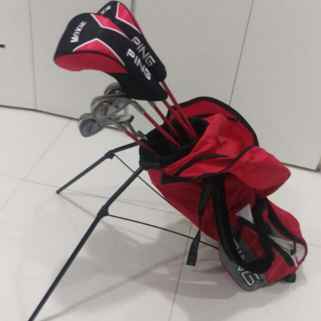 Ping Kids Golf Set, Sports Equipment, Sports & Games, Golf on Carousell