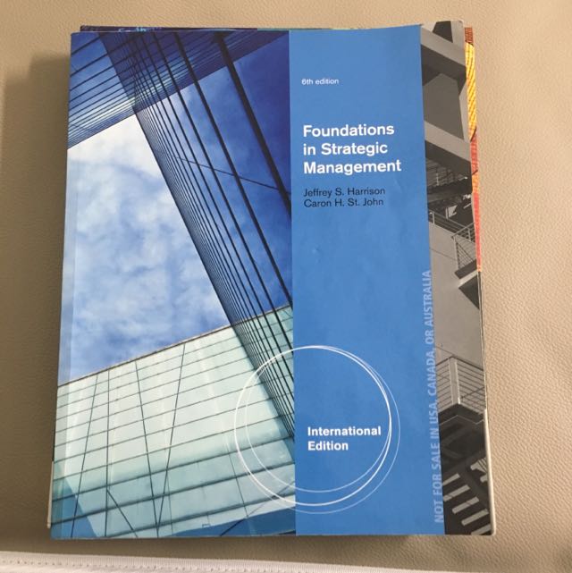 Textbook Foundations in Strategic Management, Hobbies & Toys, Books ...