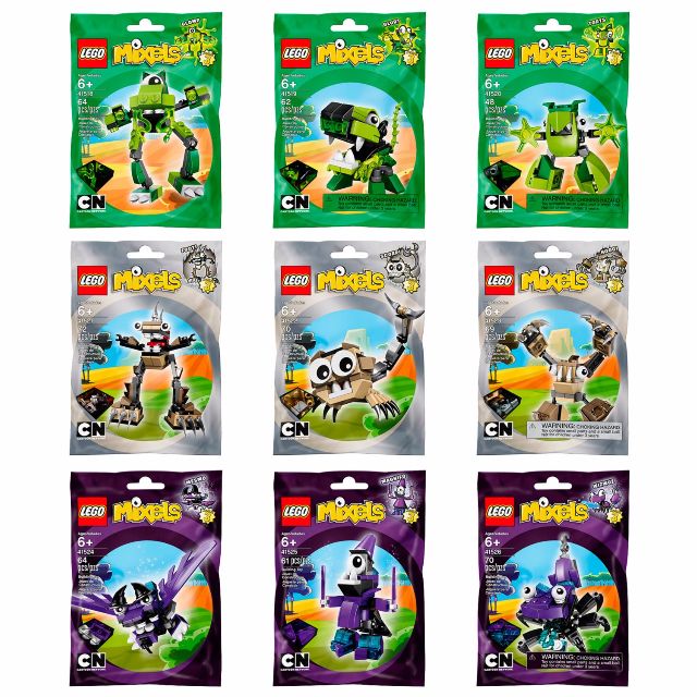 LEGO 5003812 Mixels Series 3 Collection (Packs of 9), Hobbies & Toys ...