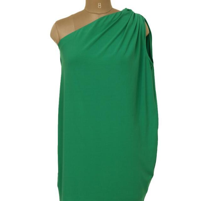 MNG green Toga Dress (Without Belt), Women's Fashion, Tops, Blouses on ...