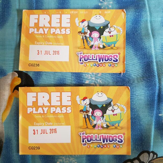 Polliwogs Ticket (2 nos), Tickets & Vouchers, Event Tickets on Carousell