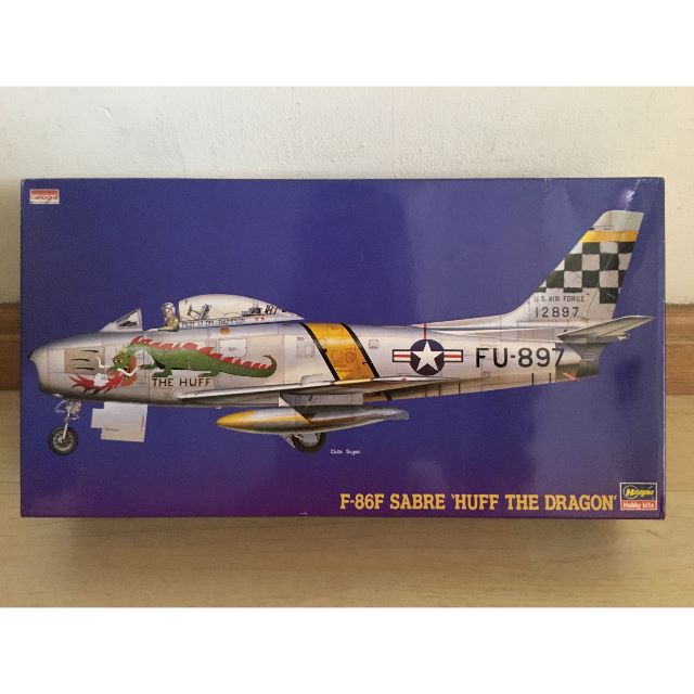PT112 Hasegawa 1/48 F-86F Sabre Huff the Dragon (Cartograf decal ...