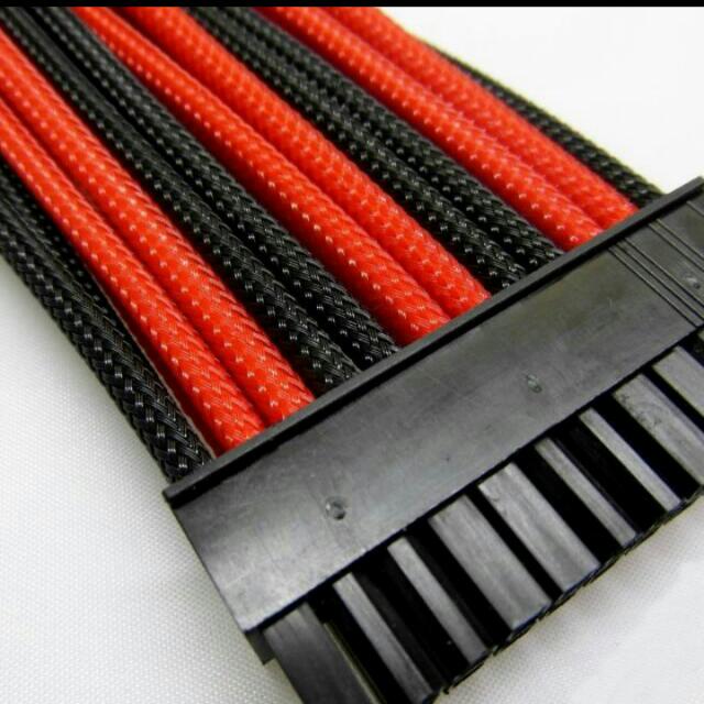 Custom PSU Sleeve Cable, Computers & Tech, Parts & Accessories, Cables ...