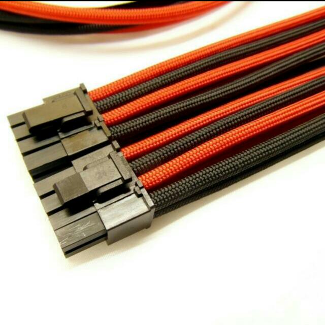 Custom PSU Sleeve Cable, Computers & Tech, Parts & Accessories, Cables ...