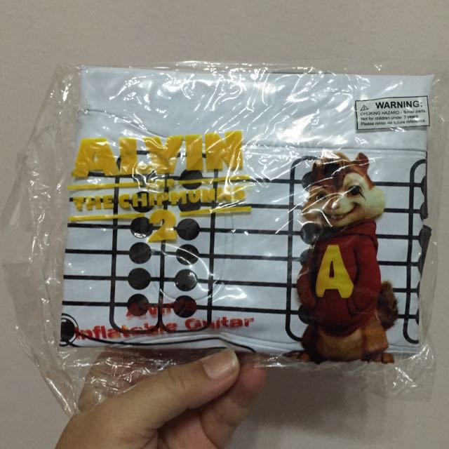 Inflatable Guitar Alvin Chipmunks 2, Babies & Kids, Going Out, Carriers ...