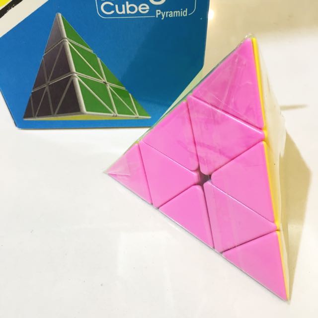 Pyramid Magic Cube, Hobbies & Toys, Toys & Games on Carousell