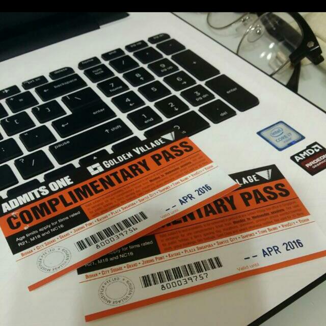 GOLDEN VILLAGE COMPLEMENTARY PASS, Tickets & Vouchers, Event Tickets on ...