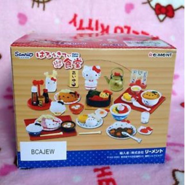 Rement Miniature Toy Hello Kitty Retro Dinner (Complete set 8 designs ...